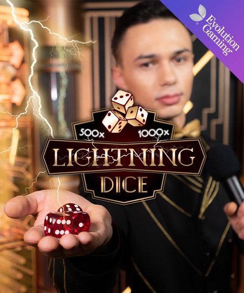 Play Lightning Dice Live by Evolution Gaming