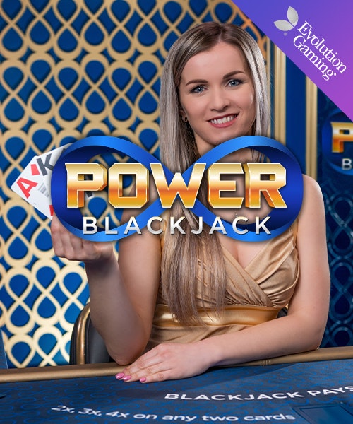 Power Blackjack Live by Evolution Gaming